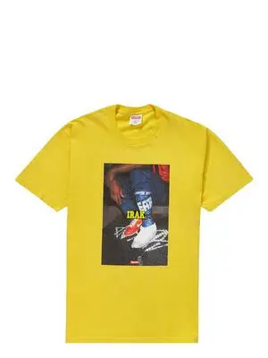 Supreme Irak Cast Tee Shirt Yellow