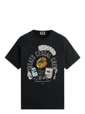 Kith Treats Cereal Crew Vintage Tee Shirt - Black