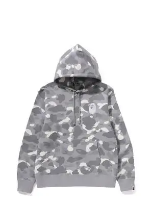 A BATHING APE City Camo Large Ape Head Pullover Hoodie - Gray