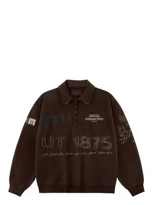 TRAVIS SCOTT Cj X Audemars Piguet Rugby Sweater - Dark Brown