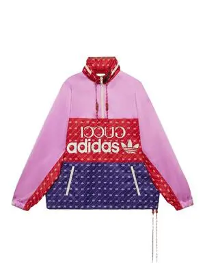 Gucci Acetate Jacket - Pink/red/dark Blue
