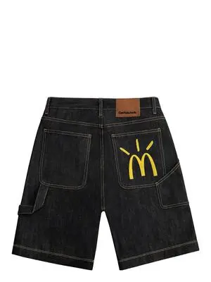 TRAVIS SCOTT X Mcdonald's Cactus Arches Denim Shorts - Indigo