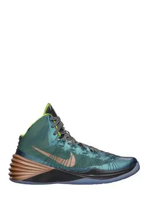 Nike Hyperdunk 2013 Kyrie Irving Australia Pe Sneakers - Mineral Teal/metallic Red Bronze/volt