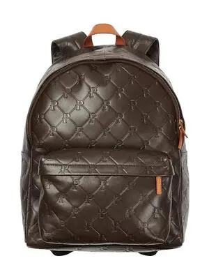 PALACE Palmgram Leather Backpack - Brown