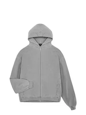 REPRESENT Initial Zip Hoodie - Ultimate Grey