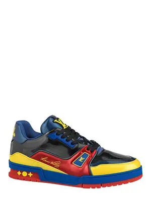 LOUIS VUITTON Trainer - Black/red/yellow