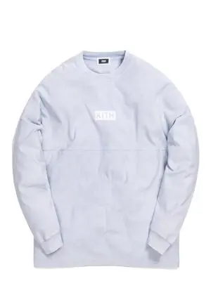Kith Paneled Long Sleeve Tee Shirt - Light Indigo
