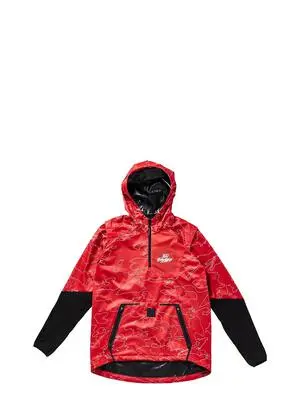 100 THIEVES Geography Anorak - Red/black