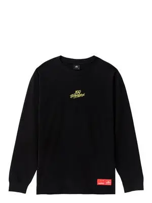 100 THIEVES No Camping Long Sleeve T-shirt - Black