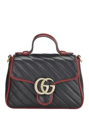 Gucci Gg Marmont Top Handle Bag - Multi