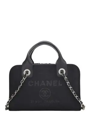 Chanel Deauville Bowler - Black