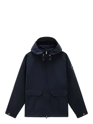 Woolrich Cruiser Hooded Jacket - Blue