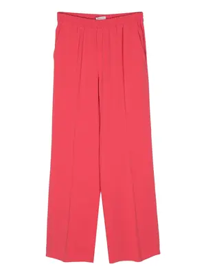 Alberto Biani Cady Straight-leg Trousers - Pink