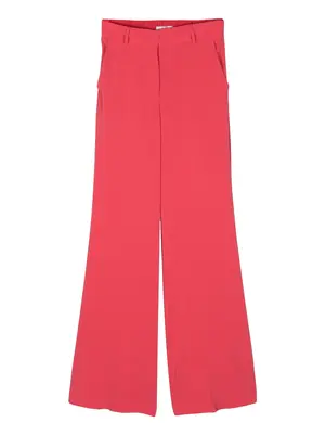 Alberto Biani Flared Tailored Trousers - Pink