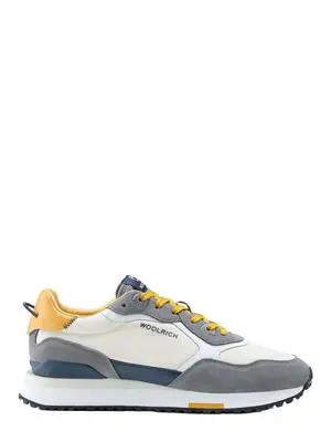 Woolrich Panelled Low Top Sneakers - Grey
