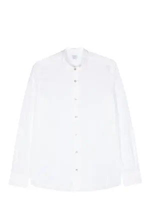 MAZZARELLI Textured-finish Cotton Shirt