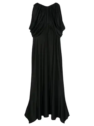 PACO RABANNE Rabanne Draped Maxi Dress