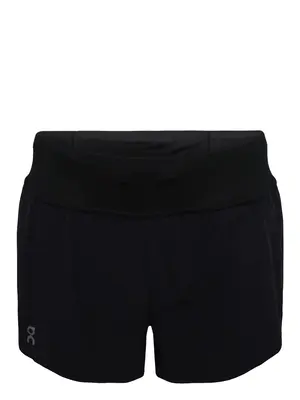 on - Logo-Print Running Shorts