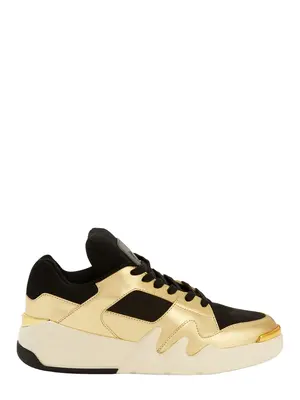 GIUSEPPE ZANOTTI Talon Leather Sneakers - Black