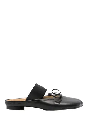 MAISON MARGIELA Anatomic Numbers-strap Ballet Flats - Black