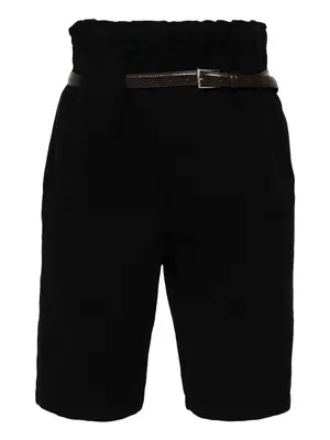 MAGLIANO Provincia Belted Track Shorts - Black
