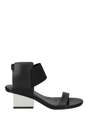 United Nude Raila 60mm Leather Sandals - Black