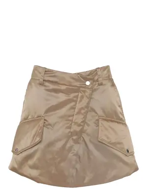 JW Anderson Mini Padded Cargo Skirt - Neutrals