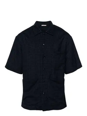 BARENA VENEZIA Checked Camp-collar Shirt