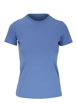 Vince Crew-neck Cotton T-shirt - Blue