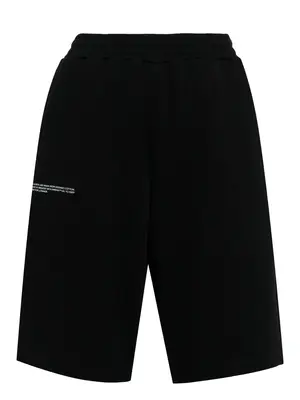 PANGAIA 365 Midweight Long Track Shorts - Black
