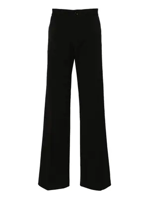 Dolce & Gabbana Straight-leg Tailored Trousers - Black
