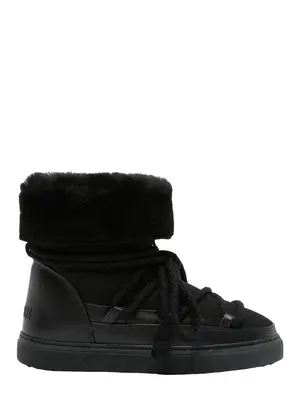 Inuikii Classic High Shearling-detailed Boots - Black