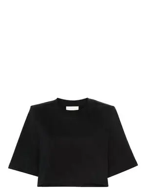 Isabel Marant Zaely Logo-embroidered T-shirt - Black
