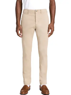 Paige Danford Stretch Sateen Chinos - Khaki