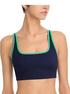 Splits59 Cait Rigor Sports Bra - Indigo/grass