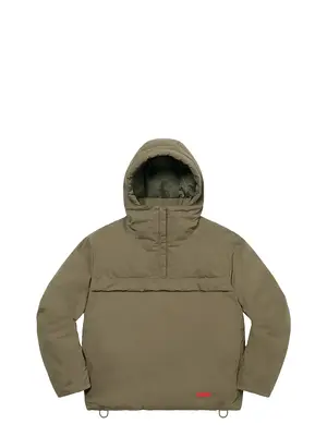 Supreme Hooded Down Pullover - Green