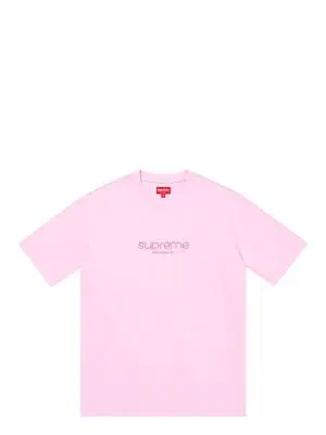 Supreme Beaded Logo Short-sleeve Top - Pink