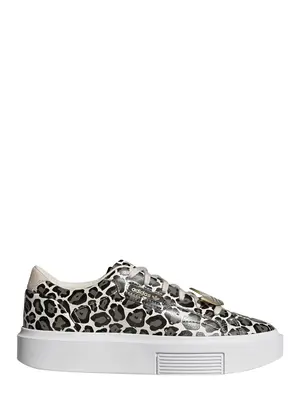 Adidas Sleek Super Leopard Sneakers - Brown