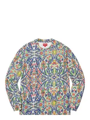 SUPREME Supreme Tapestry Long-Sleeve Tee