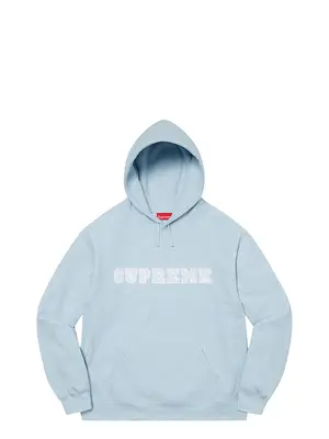 Supreme Lace Hooded Sweatshirt - Blue