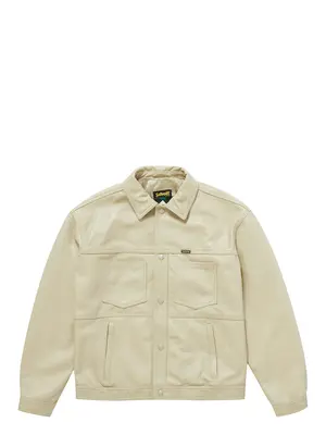 Supreme Supreme X Schott Leather Work Jacket Tan