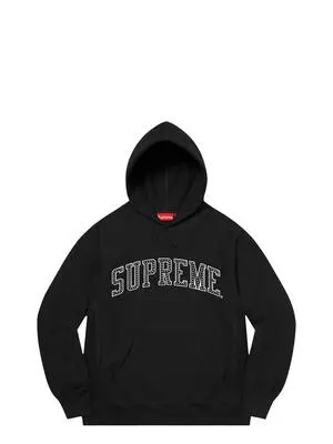 Supreme Stars Arc Hooded Sweatshirt - Black