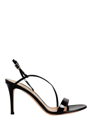 GIANVITO ROSSI Gianvito Rossi Manhattan 85 Slingback Sandals Black