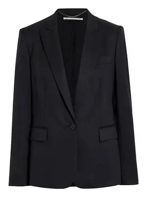 Stella McCartney Wool-twill Blazer - Black