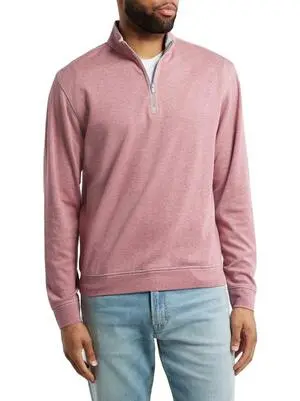 Johnnie-o Johnnie-O Hanks Quarter-Zip Pullover Fireball