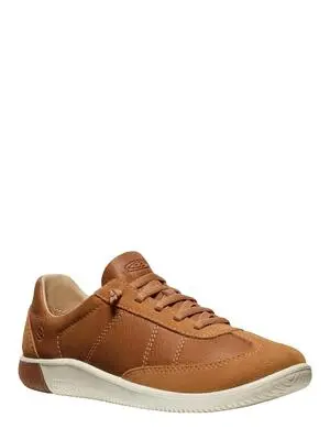 Keen Knx Leather Sneakers - Chipmunk/ Birch
