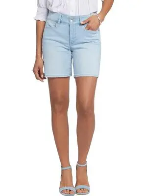 NYDJ Frankie Mid-length Denim Shorts - Estrella