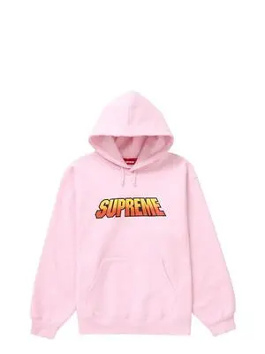 Supreme Gradient Hooded Sweatshirt - Light Pink