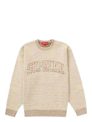 SUPREME Contrast Arc Sweater