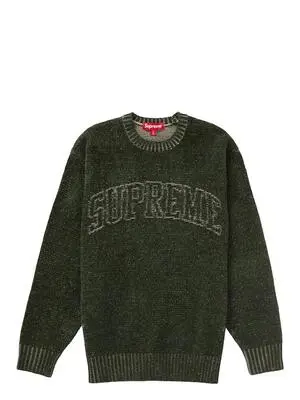 Supreme Contrast Arc Sweater Olive